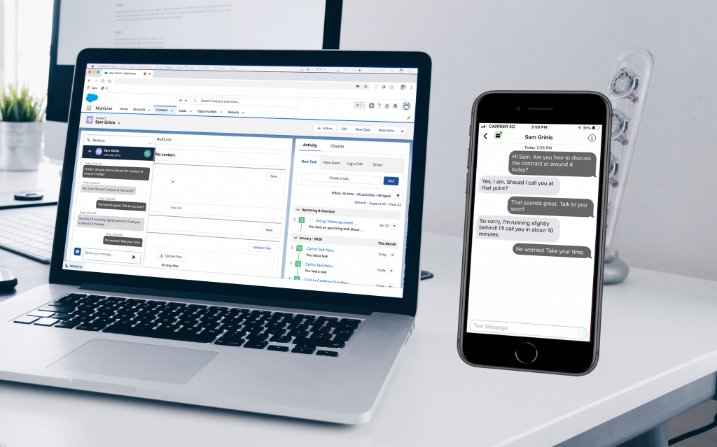 Creating Smarter Workflows with MultiLine for Salesforce | Movius